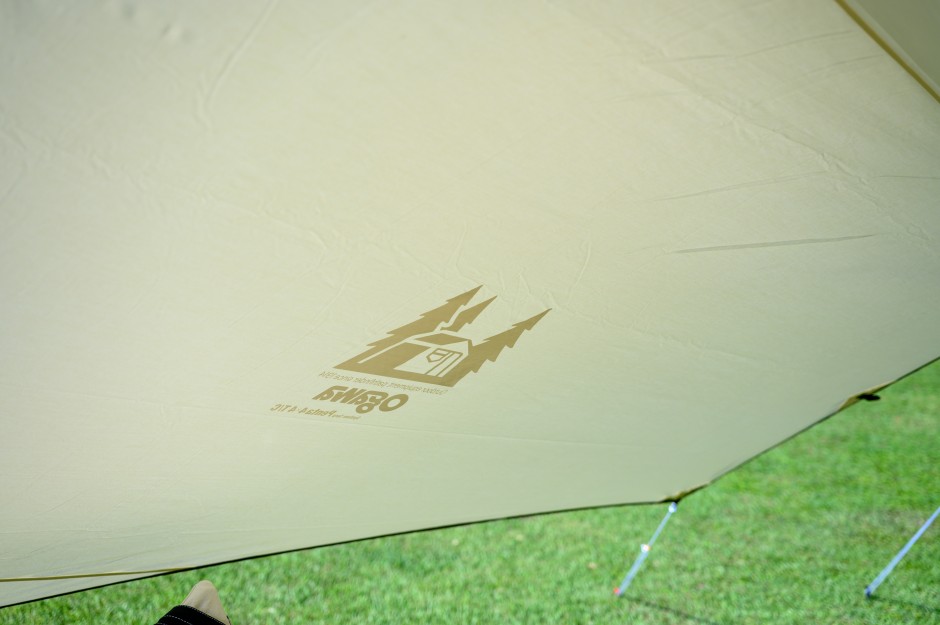 ogawa「システムタープ ペンタ 4×4 T/C」を開封＆初張り